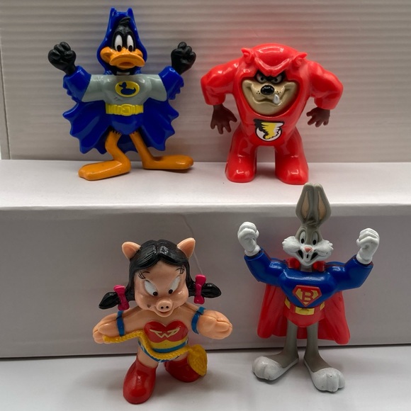 McDonald's | Toys | Vintage Mcdonalds 991 Super Looney Tunes Set Of 4 ...